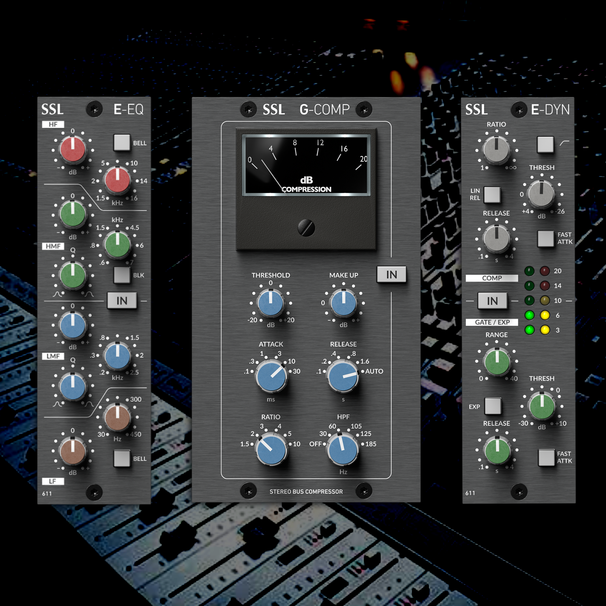 SSL 500 Series Modules – Analog EQs, Compressors & Preamps | Headline Audio